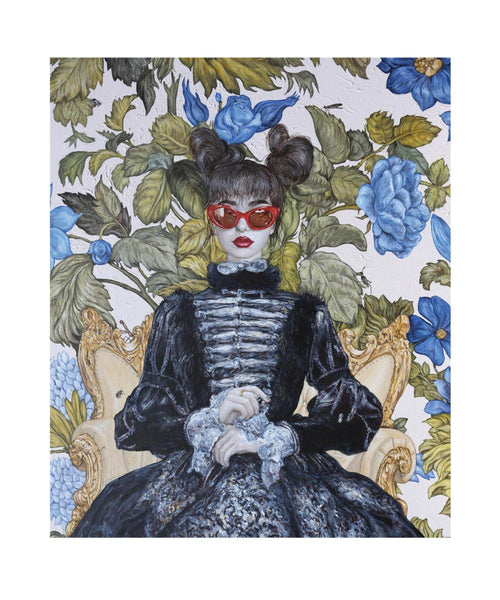 Pomegranate Boxed Notecards - Girl with Sunglasses Carlos Gamez de Fra ...