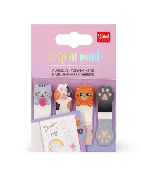 Legami Adhesive Page Markers - Kitty | The Hamilton Pen Company