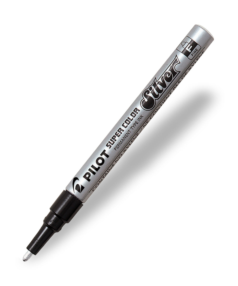 Pilot Super Color Metallic Paint Marker Pen - Silver | The Hamilton Pen ...
