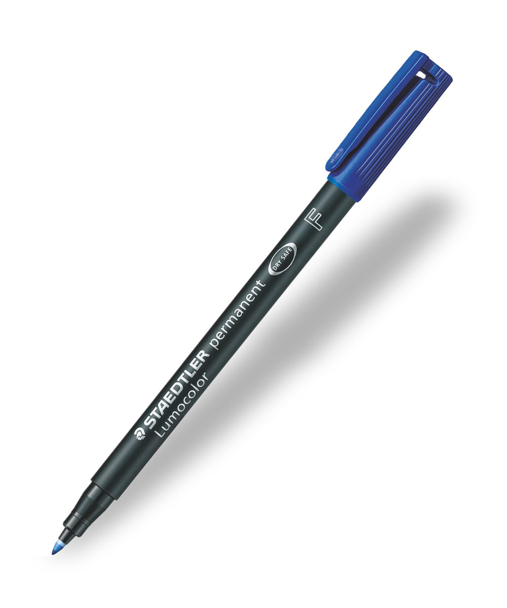 Staedtler Lumocolor Permanent Marker Pen - Blue | The Hamilton Pen Company