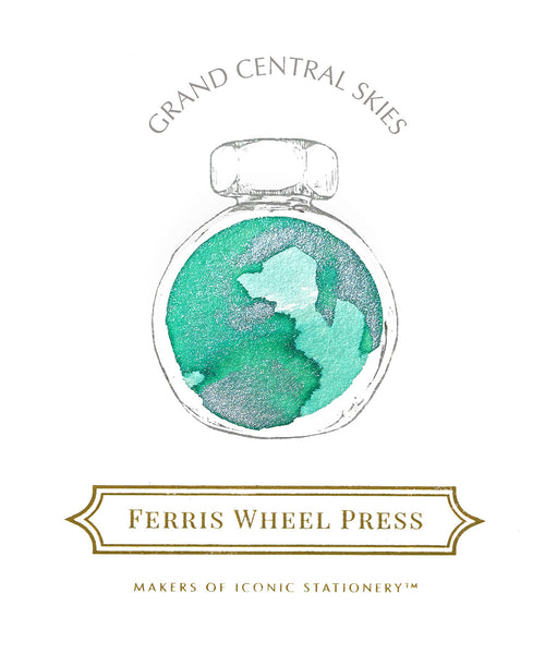 Ferris Wheel Press Ink - Grand Central Skies | The Hamilton Pen Company